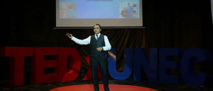 T.e.n. Dr. Kamran Musayev TEDx tədbirində çıxış etmişdir